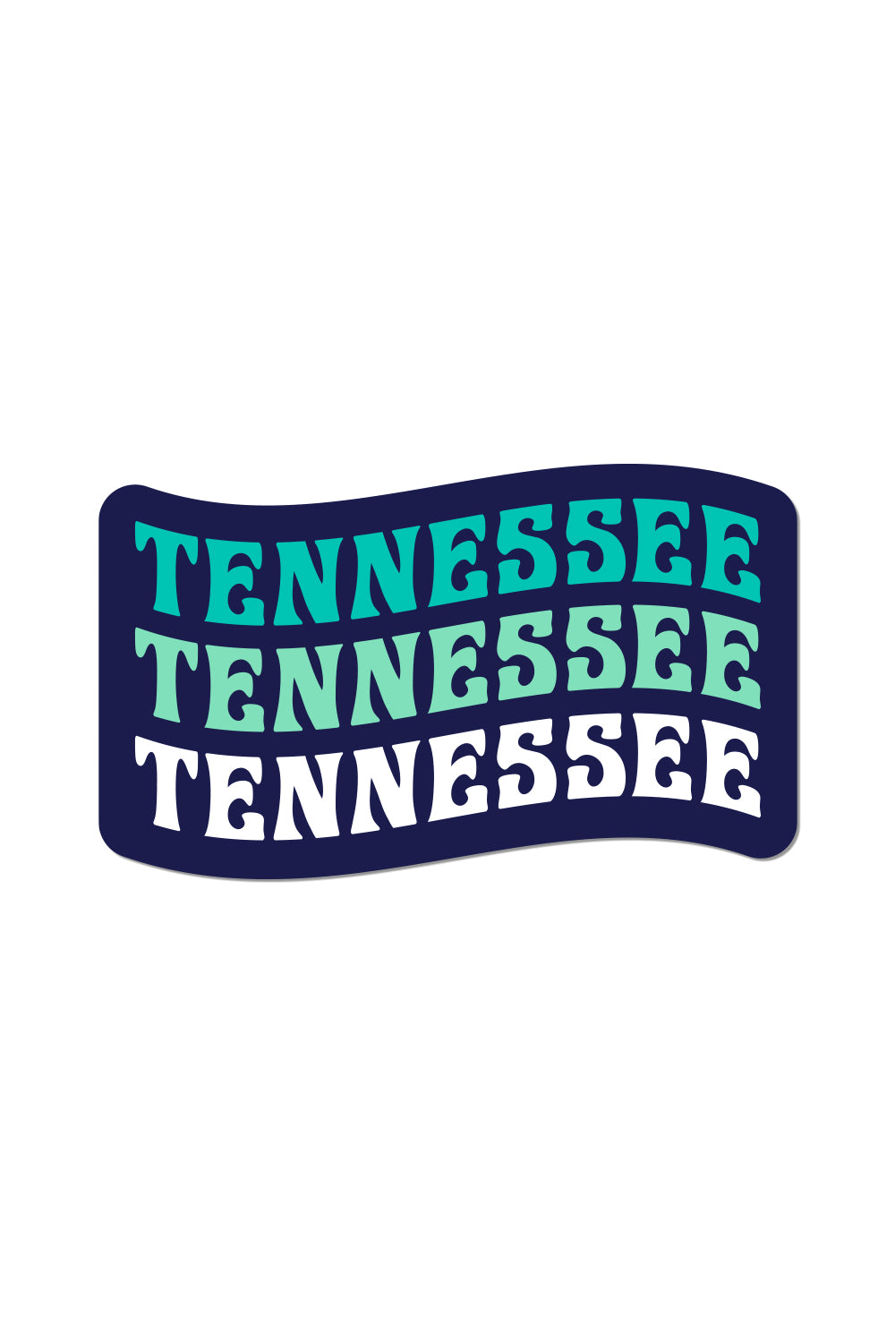 Tennessee Sticker – Smoky Mtn Clothing